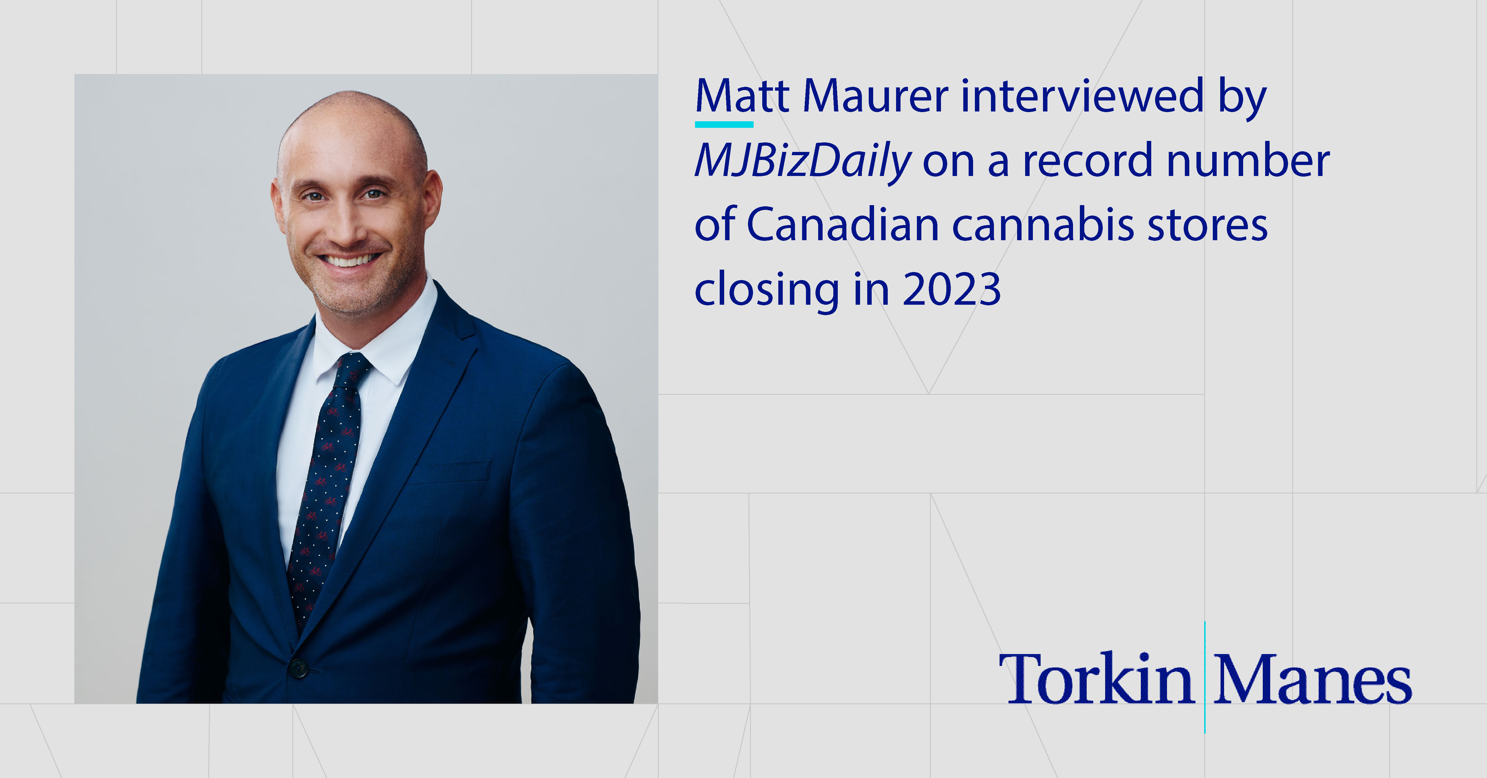 Matt Maurer interviewed by MJBizDaily on a record number of Canadian ...