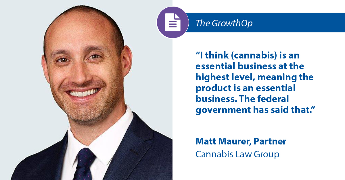 Matt Maurer speaks to The GrowthOp on the government's handling of ...