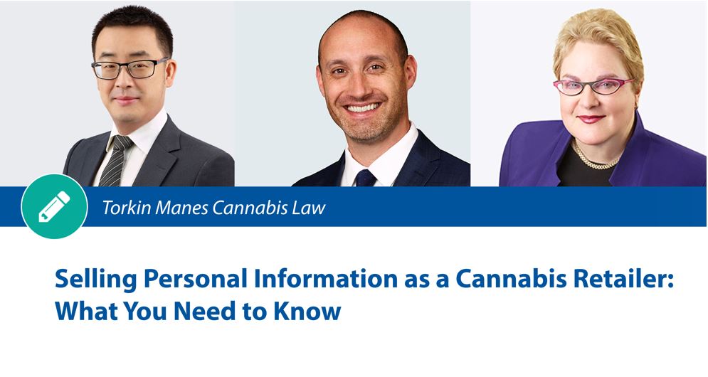Selling Personal Information as a Cannabis Retailer: What You Need to Know